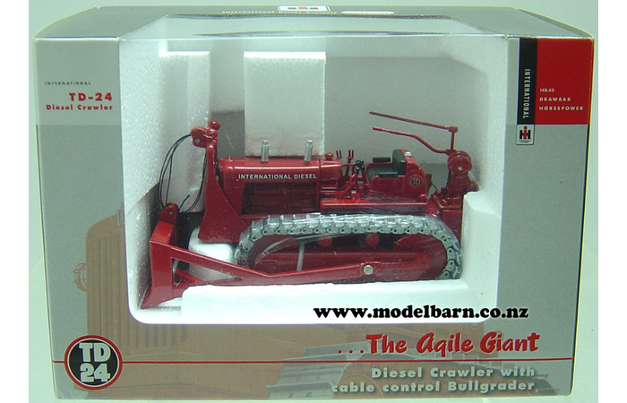 1/50 International TD-24 Bulldozer with Cable Blade - Construction ...