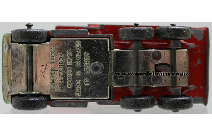 Dodge Tip Truck (red, 75mm, unboxed) Matchbox - Trucks & Trailers-Other ...