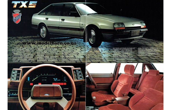 Ford Telstar TX5 Car Sales Brochure - New Zealand Editions-NZ Books ...