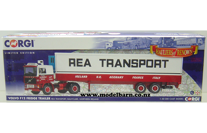 1/50 Volvo F12 Prime Mover & Semi Refer Trailer "Rea Transport ...