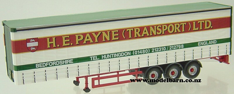 1/50 Semi Curtainside Trailer "HE Payne Transport Ltd" - Trucks ...
