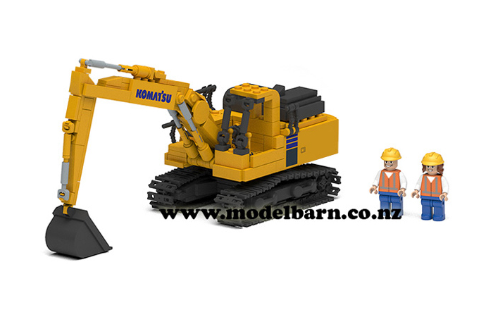 Komatsu Excavator Building Blocks Set - Construction & Forestry-Komatsu ...