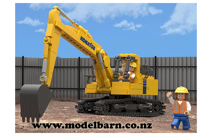 Komatsu Excavator Building Blocks Set - Construction & Forestry-Komatsu ...