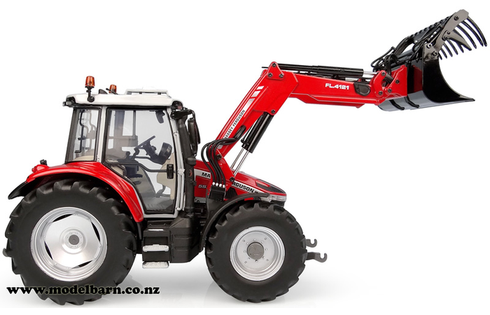 1/32 Massey Ferguson 5S.135 with FL.4121 Loader & Grab - New Items Coming-Farm Equipment : Model ...