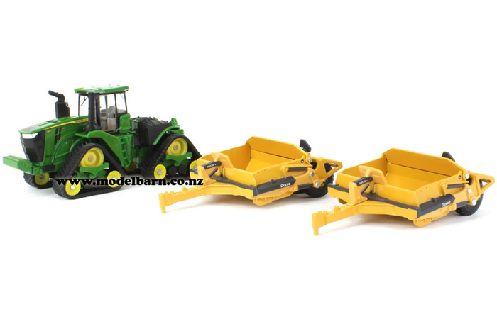 1/64 John Deere 9RX 590 & 2 Deere 1812D Towed Scrapers Set - Farm ...