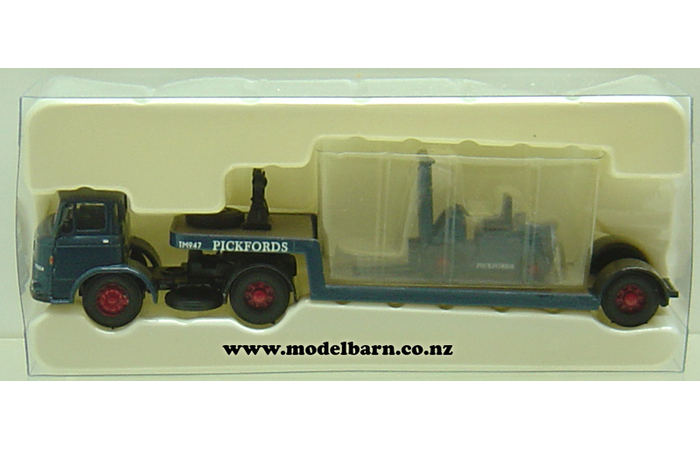 1/76 Leyland Mastiff Prime Mover & Semi Low Loader Trailer & Forklift ...