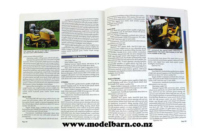 50 Years of Cub Cadet Book - Books & Brochures-New Books : Model Barn ...