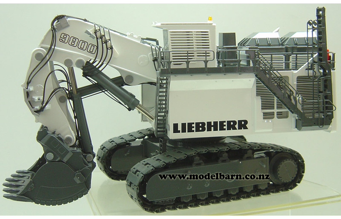 1/50 Liebherr R9800 Shovel Excavator (white) Used - Construction ...