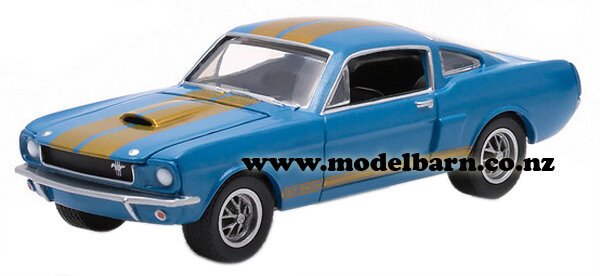 1/64 Shelby GT350H (1966, blue) - Vehicles-Shelby : Model Barn - Greenlight