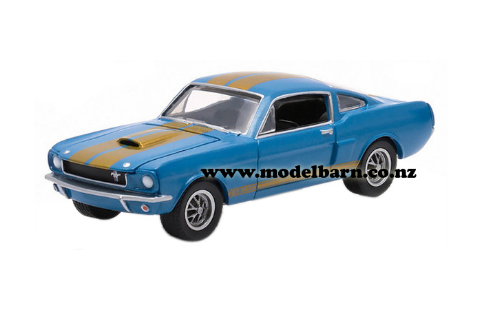 1/64 Shelby GT350H (1966, blue) - Vehicles-Shelby : Model Barn - Greenlight