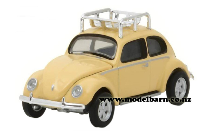 1/64 VW Beetle with Roof Rack (1948, lemon) - Vehicles-Volkswagen ...
