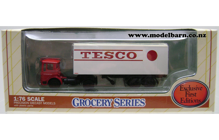 1/76 Leyland Beaver Ergomatic Prime Mover & Semi Box Trailer "Tesco ...