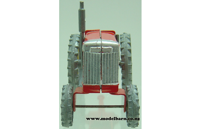 Large Tractor (red, silver & yellow, boxed) Charbens - Old ...