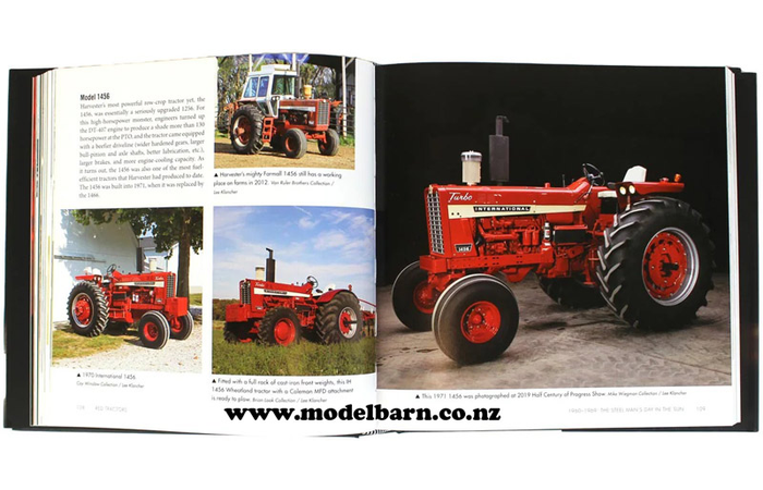 Red Tractors 1958 - 2022 Book - New Arrivals-Other Items : Model Barn ...