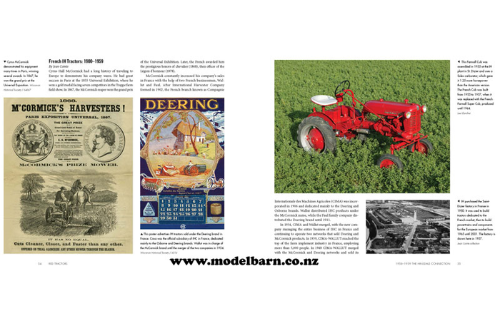 Red Tractors 1958 - 2022 Book - Books & Brochures-New Books : Model ...