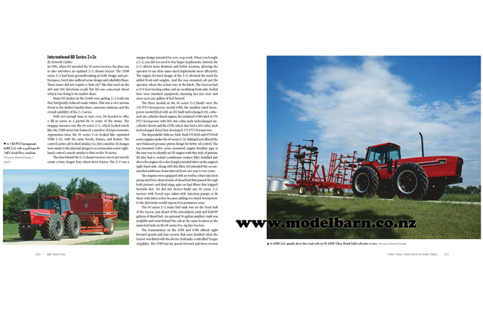 Red Tractors 1958 - 2022 Book - Books & Brochures-New Books : Model ...