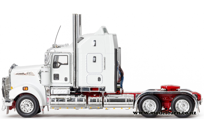 1/50 Kenworth T909 Prime Mover (White & Red) - Trucks & Trailers ...