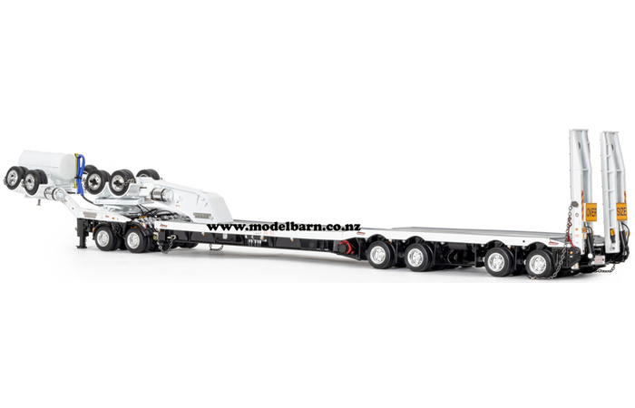 1/50 Drake 2x8 Dolly & 4x8 Swingwing Low Loader Trailer (White & Black ...