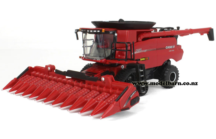 1/64 Case IH 7250 Axial-Flow Combine Harvester with Grain & Corn Heads ...