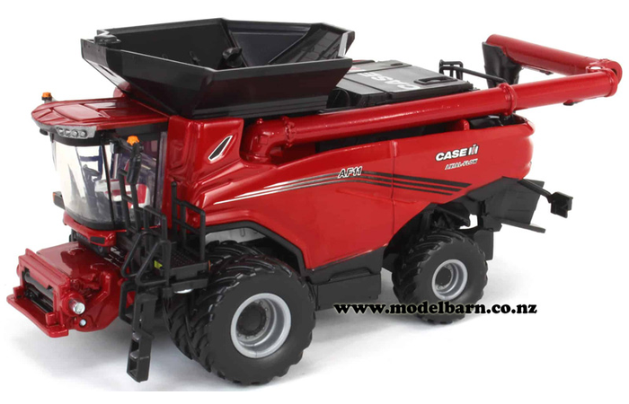 1/64 Case IH AF11 Axial-Flow Combine Harvester on duals with 2 Heads ...