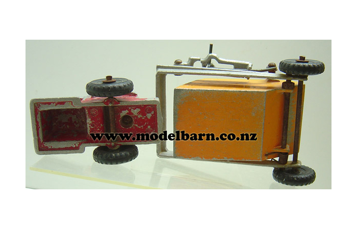Motor Scraper (red & orange, 280mm) - New Zealand Made-Jumbo Toys ...