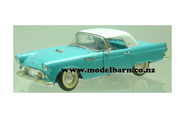 1/18 Ford Thunderbird Convertible (1955, turquoise & white) - Vehicles ...