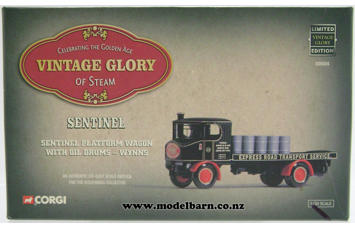 1/50 Sentinel Steam Truck & Oil Drums "Wynns" - Trucks & Trailers-Other ...