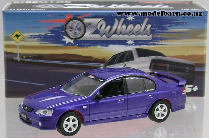 1/64 Ford BA Falcon Sedan (purple) "2025 Diecast Model Expo" - New ...