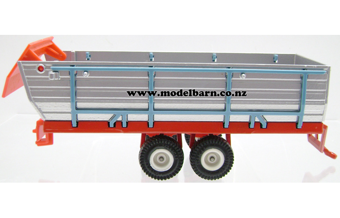1/32 Hay Wagon (silver, blue & red) - Farm Equipment-Other Farm ...
