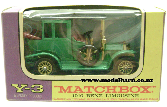 1/54 Benz Limousine (1910, metallic green) - Vehicles-Mercedes : Model ...