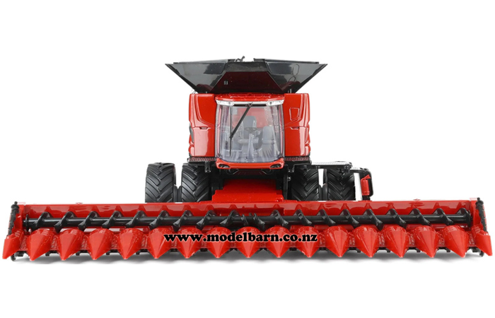 1/32 Case IH AF11 Axial-Flow Combine Harvester on duals with 2 Heads ...