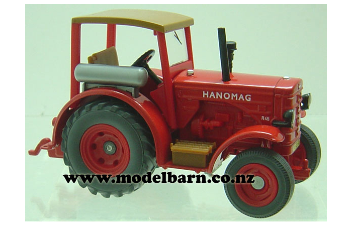 1/32 Hanomag R45 with Cab "Export " (red) - Farm Equipment-Other Tractor Brands : Model Barn ...