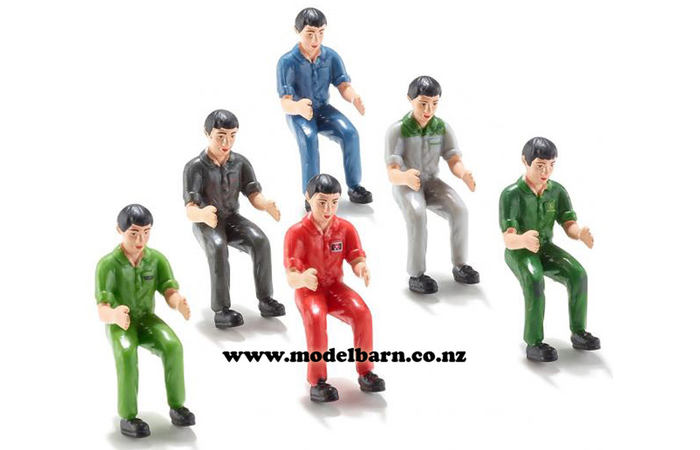 1/32 Tractor Drivers (6) Siku - Accessories & Miscellaneous-Animals ...