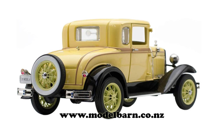 1/18 Ford Model A Coupe (1931, Bronson Yellow) - Vehicles-Ford : Model ...