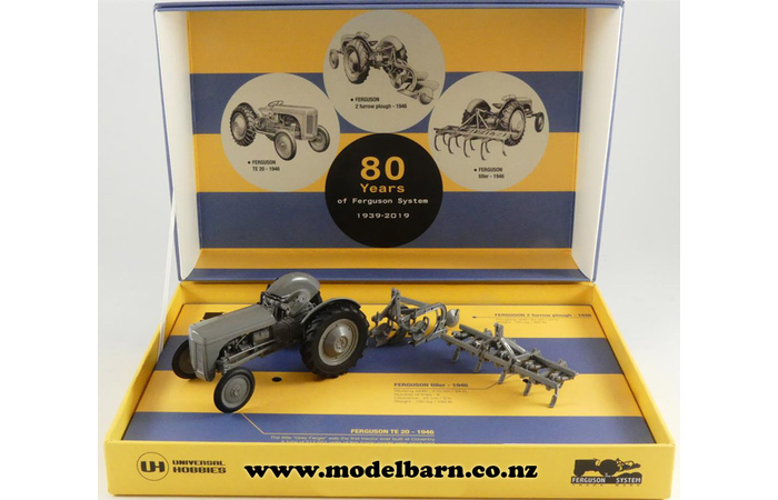 1/32 Ferguson TE-20. Plough & Cultivator Set - Farm Equipment-Ferguson ...