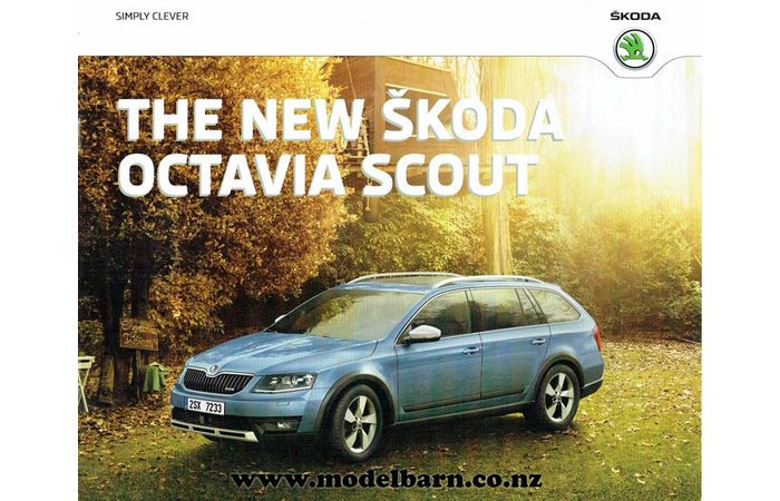 Skoda Octavia Scout Car Brochure - Books & Brochures-Sales Brochures ...