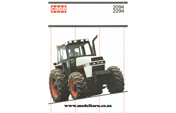 Case 2094 & 2294 Tractors Brochure - Books & Brochures-Sales Brochures ...