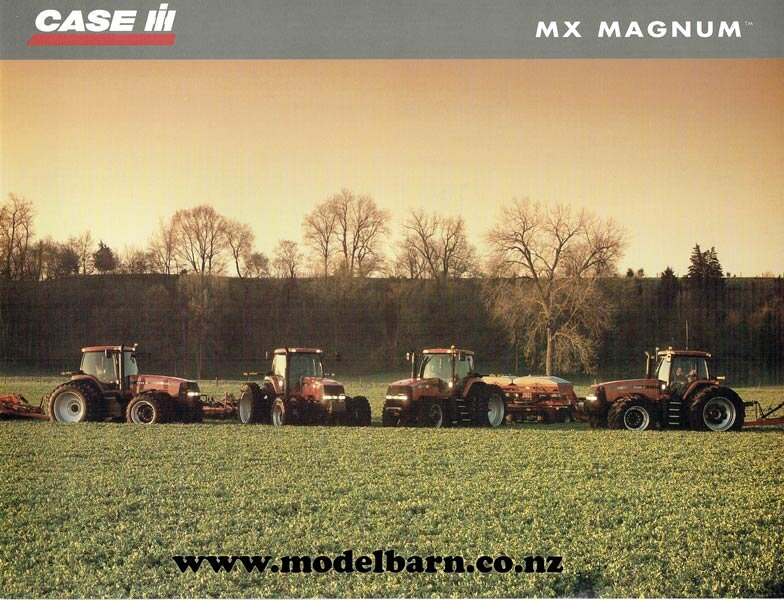 Case-IH MX Magnum Tractors Brochure - Books & Brochures-Sales Brochures ...