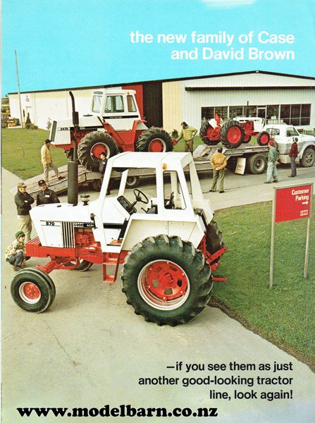 The New Family of Case & David Brown Brochure - Books & Brochures-Sales Brochures-Case : Model ...