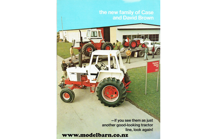 The New Family of Case & David Brown Brochure - Books & Brochures-Sales Brochures-Case : Model ...