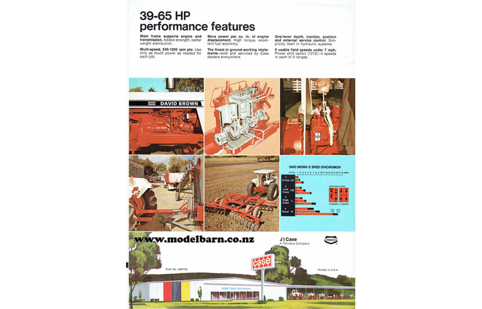 The New Family of Case & David Brown Brochure - Books & Brochures-Sales Brochures-Case : Model ...