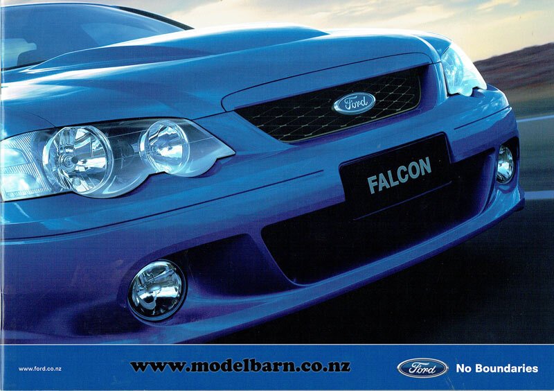 Ford Falcon Car Brochure 2002 - Books & Brochures-Sales Brochures-Ford ...