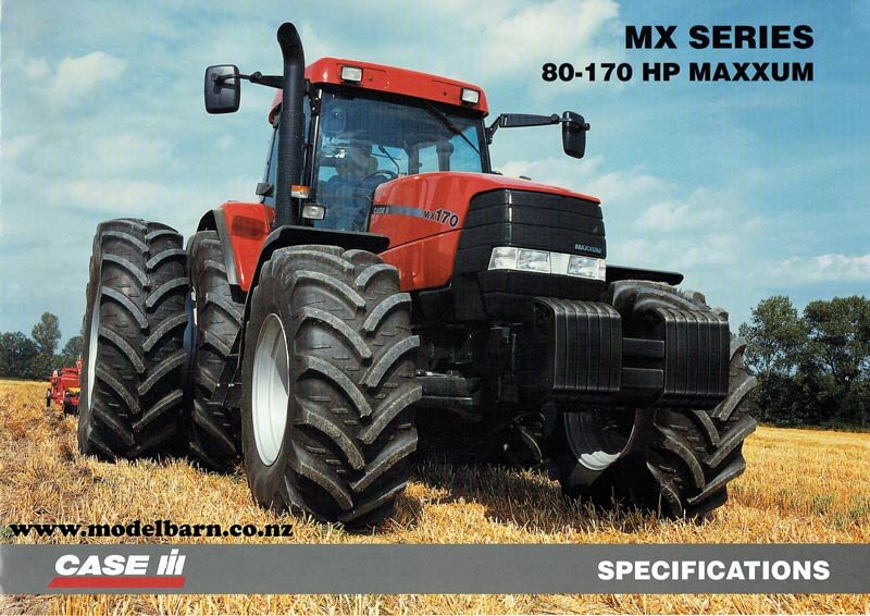 Case-IH MX Maxxum Series Tractors Brochure 2001 - Books & Brochures ...