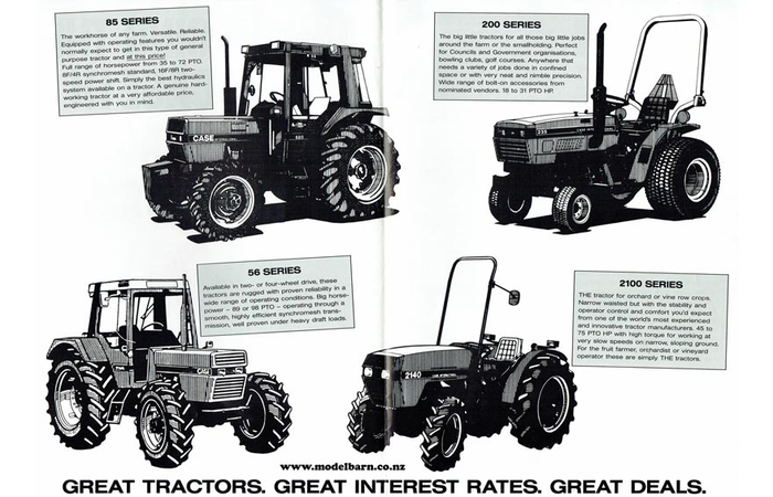 The Great Case-IH Tractor Harvest Brochure - New Zealand Editions-NZ ...