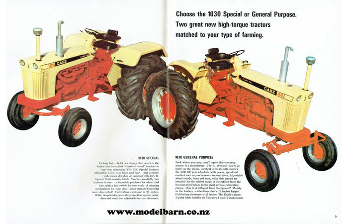 Case 1030 Comfort King Tractor Brochure 1966 - Books & Brochures-Sales Brochures-Case : Model ...