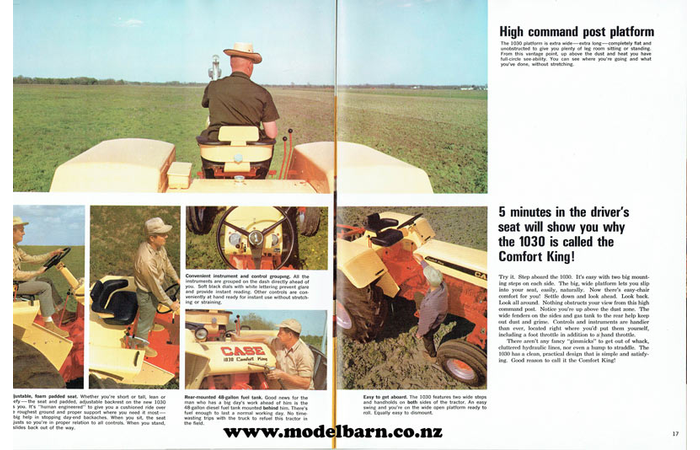 Case 1030 Comfort King Tractor Brochure 1966 - Books & Brochures-Sales Brochures-Case : Model ...