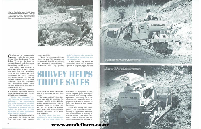 The Dealer Caterpillar Magazine September 1970 - Books & Brochures ...