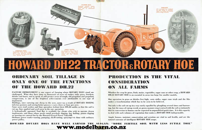 Howard DH22 Tractor Brochure - Books & Brochures-Sales Brochures-Other ...