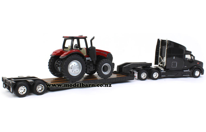 1/32 Case-IH Magnum 380 AFS Connect & Peterbilt 579 Low Loader - Farm Equipment-Case IH : Model ...